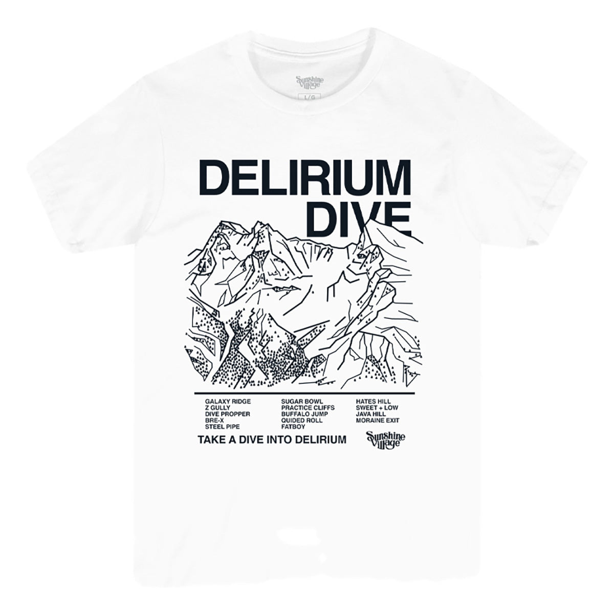 Freeride Zone Delirium Dive Tee | Free Shipping $100+ – Shop Banff Sunshine