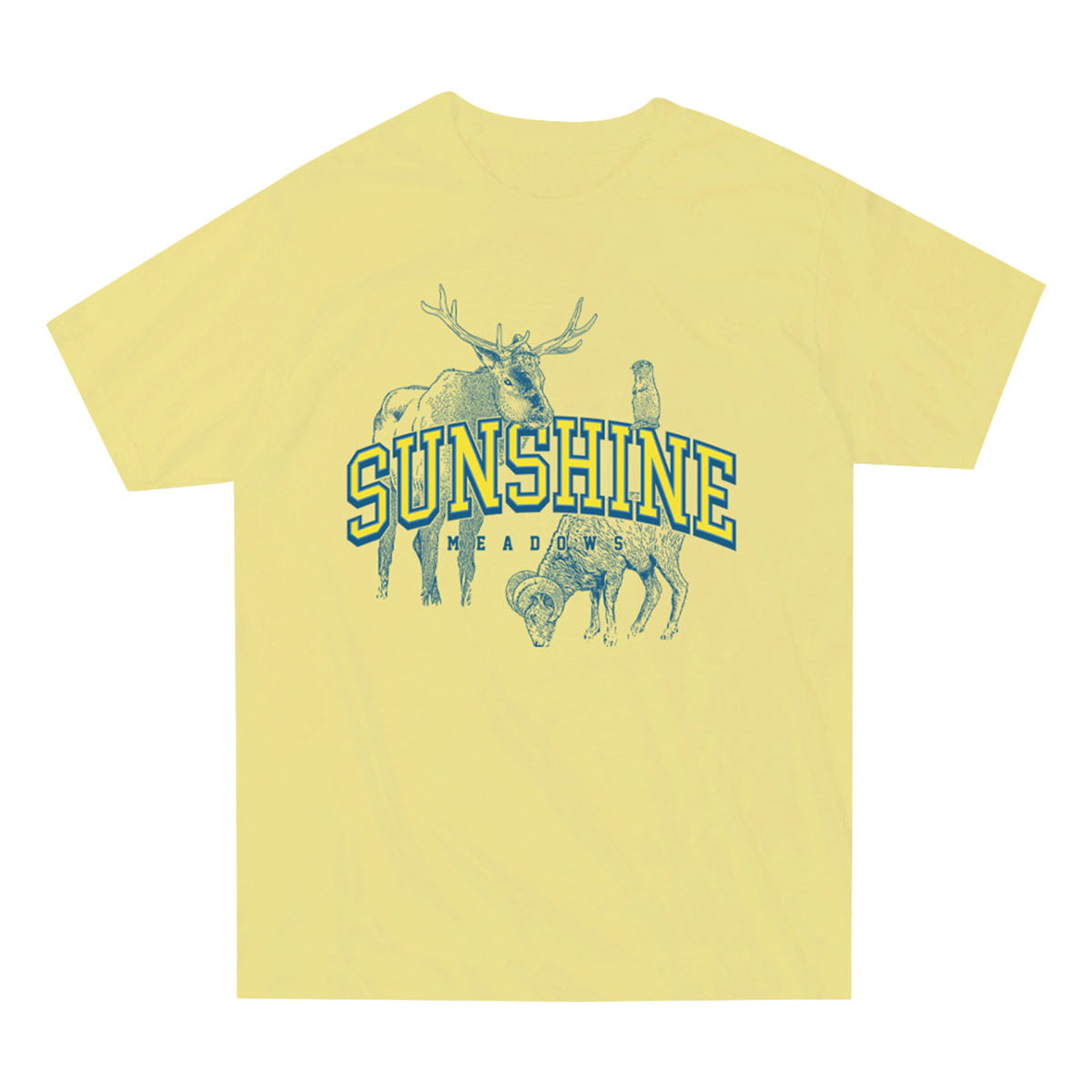 Sunshine Meadows Animal Group Tee | Free Shipping $100+ – Shop Banff ...