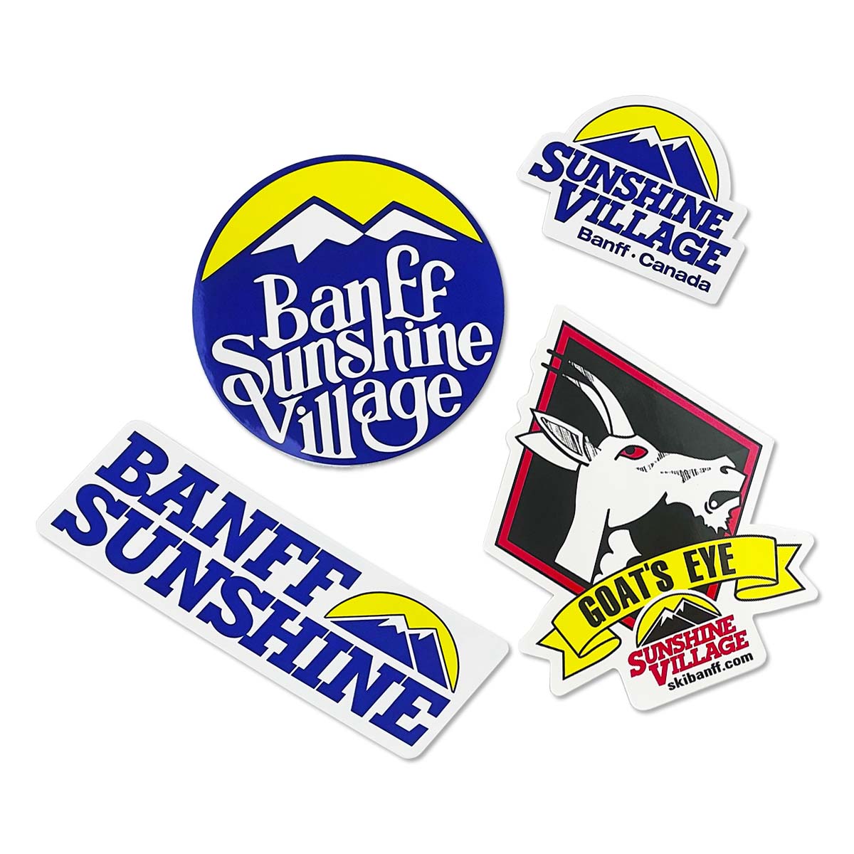 Sunshine Village Logo Sticker Pack | Free Shipping $100+ – Shop Banff ...